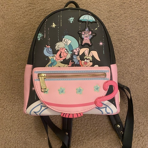 Loungefly | Bags | Alice In Wonderland Loungefly Backpack | Poshmark